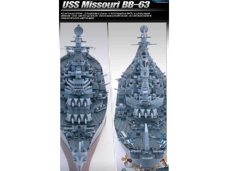 USS Missouri BB-63 - Multi Color Parts