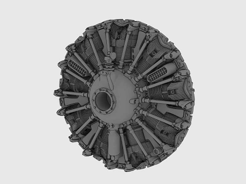 R-1820 SBD-5 Dauntless engine