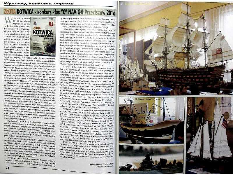 Modelarstwo Okrętowe Nr.67 Kuter Rybacki Typ B-410 I Inne