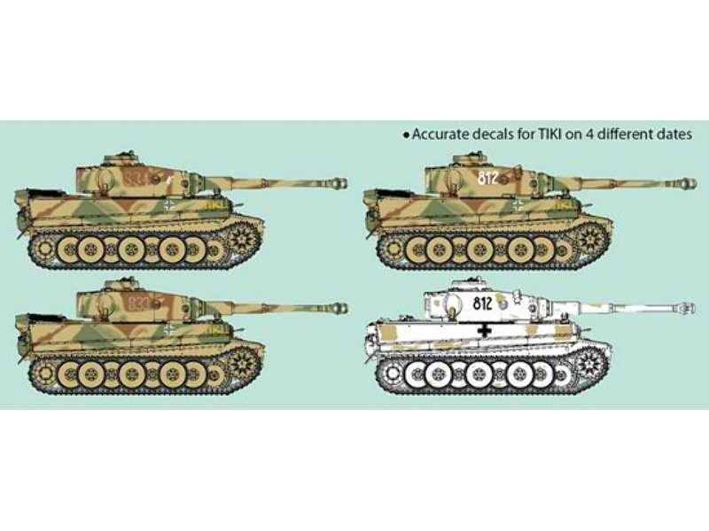 Tiger I wczesny TiKi Das Reich Division Bitwa o Charków 1943