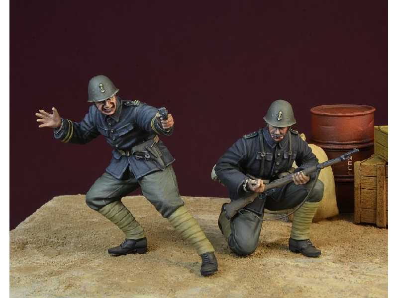 Black Devils In Action, WWii Dutch Army Rotterdam 1940