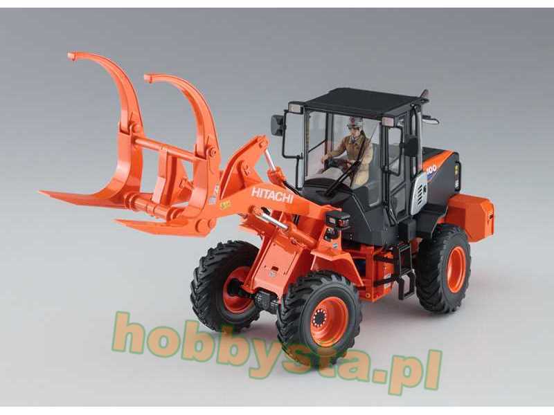 Hitachi Wheel Loader Zw100-6 Log Grapple Working Machine