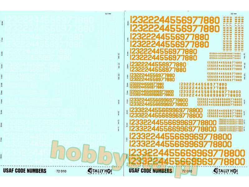 Usaf Code Numbers 8812