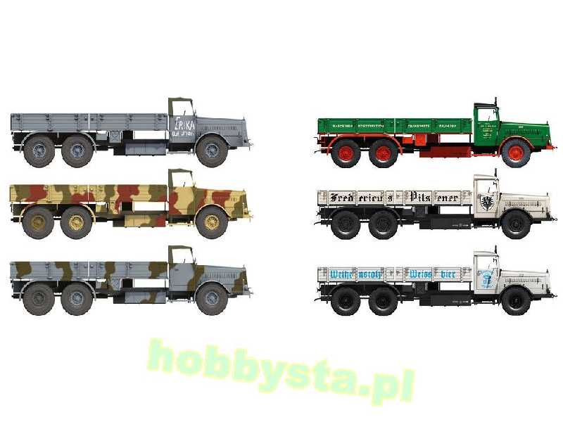 Faun L900 Hardtop Incl. Softtop Cab Extra 9 Ton Tank Transporter