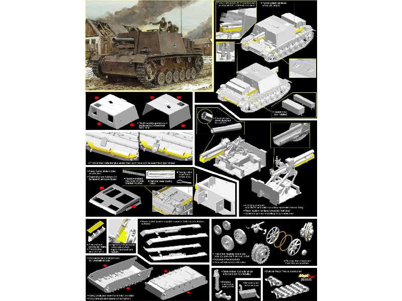 s.I.G.33 auf Fgst. Pz. Kpfw.III (Sfl.) - Smart Kit
