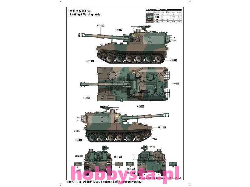 JGSDF Type 75 155mm Self-Propelled Howitzer
