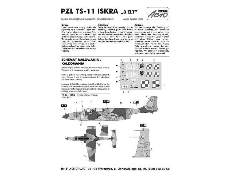 PZL TS-11 Iskra - samolot rozpoznawczy
