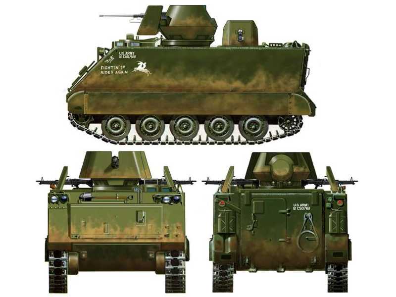 Transporter M113 ACAV w/106mm recoilless gun