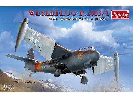 Weserflug P.1003/1 WW2 German Vtol Aircraft