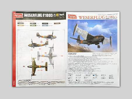Weserflug P.1003/1 WW2 German Vtol Aircraft