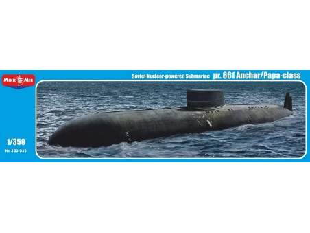 Soviet Nuclear-powered Submarine Pr.661 Anchar/Papa-class
