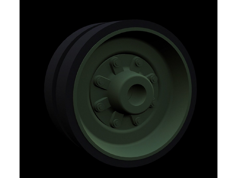 "leopard" 1 Mbt Road Wheels