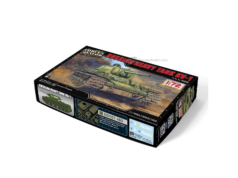 Russian Heavy Tank Kv-1, Model 1941 (Reinforced Welded Turret), 2nd ...