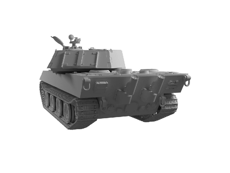 Fist Of War, German E100 Super Heavy Tank, Ausf.G, 105mm Twin Guns