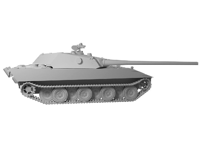 Fist Of War, German E100 Super Heavy Tank, Ausf.G, 105mm Twin Guns