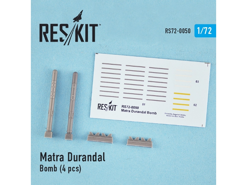 Matra Durandal Bomb (4 Pcs) (F-15 E Strike Eagle, F-111, Mirage 2000)