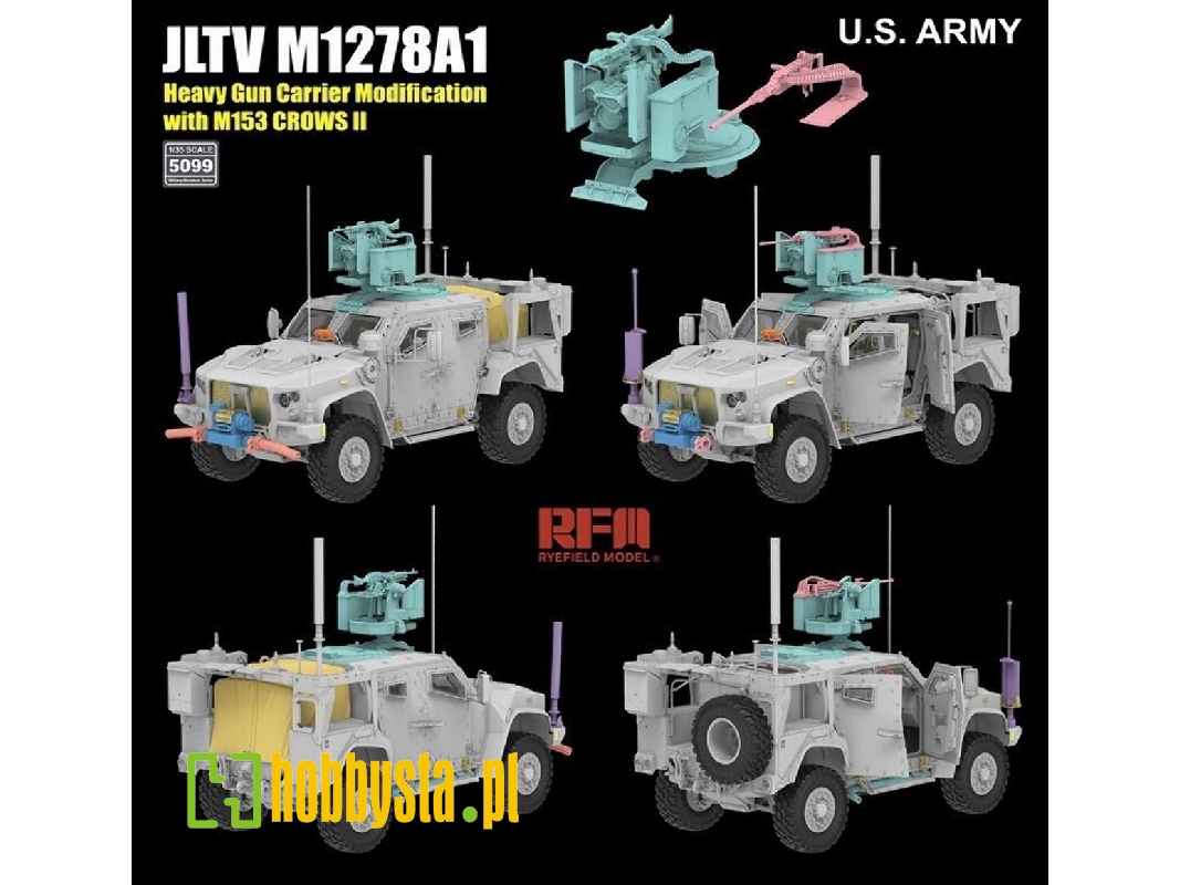 JLTV M1278A1 Heavy Gun Carrier w/M153 CROWS II