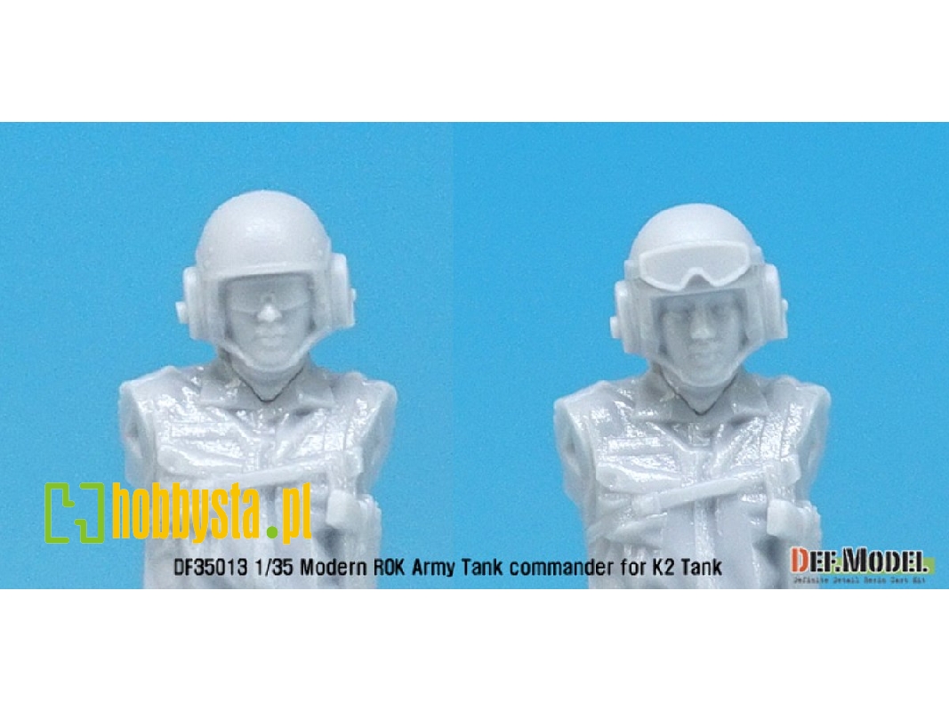 Modern Rok Army Tank Commander For K2 (Digital Camo Uniform)