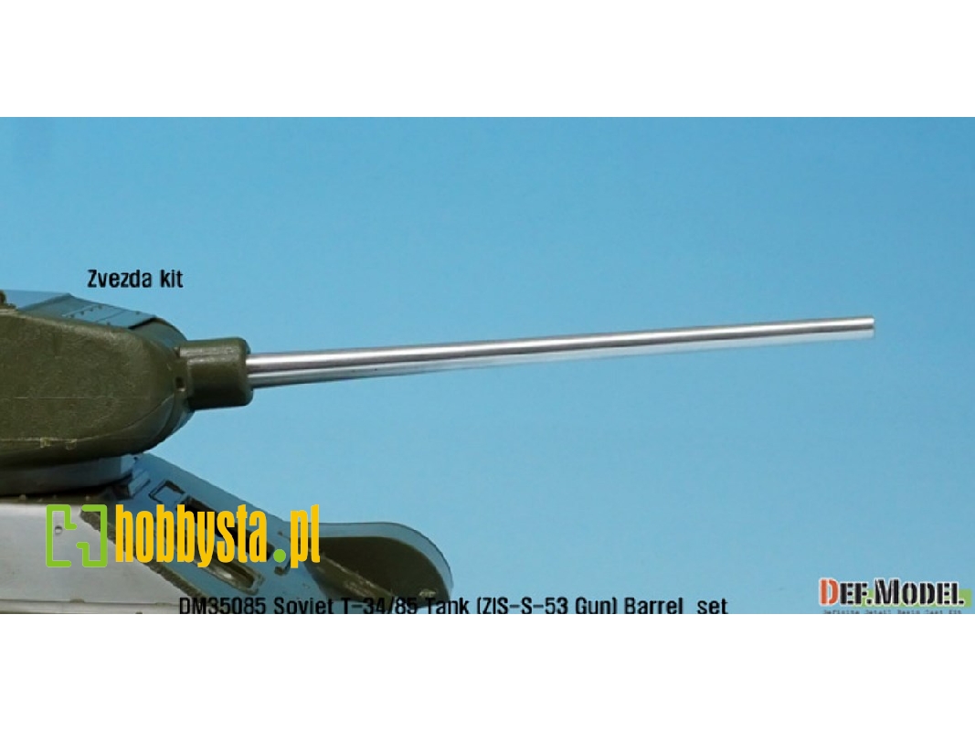 Soviet T-34/85 Tank Barrel Set (For 1/35 T-34/85 Kit)