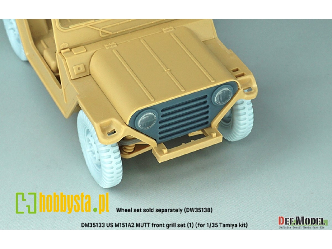 Modern Us M151a2 Mutt Front Grill Set 1