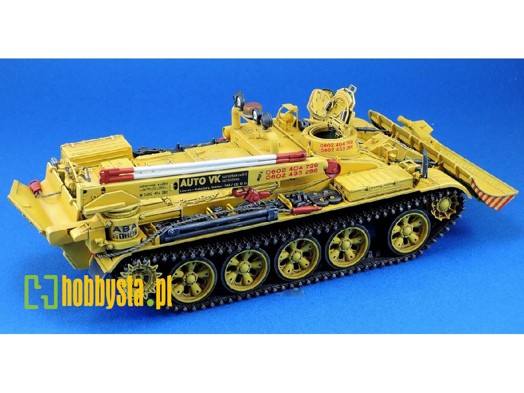 Civilian Zs-55am Conversion Set (For Tamiya T-55a/Incl Decal/Clear Parts)