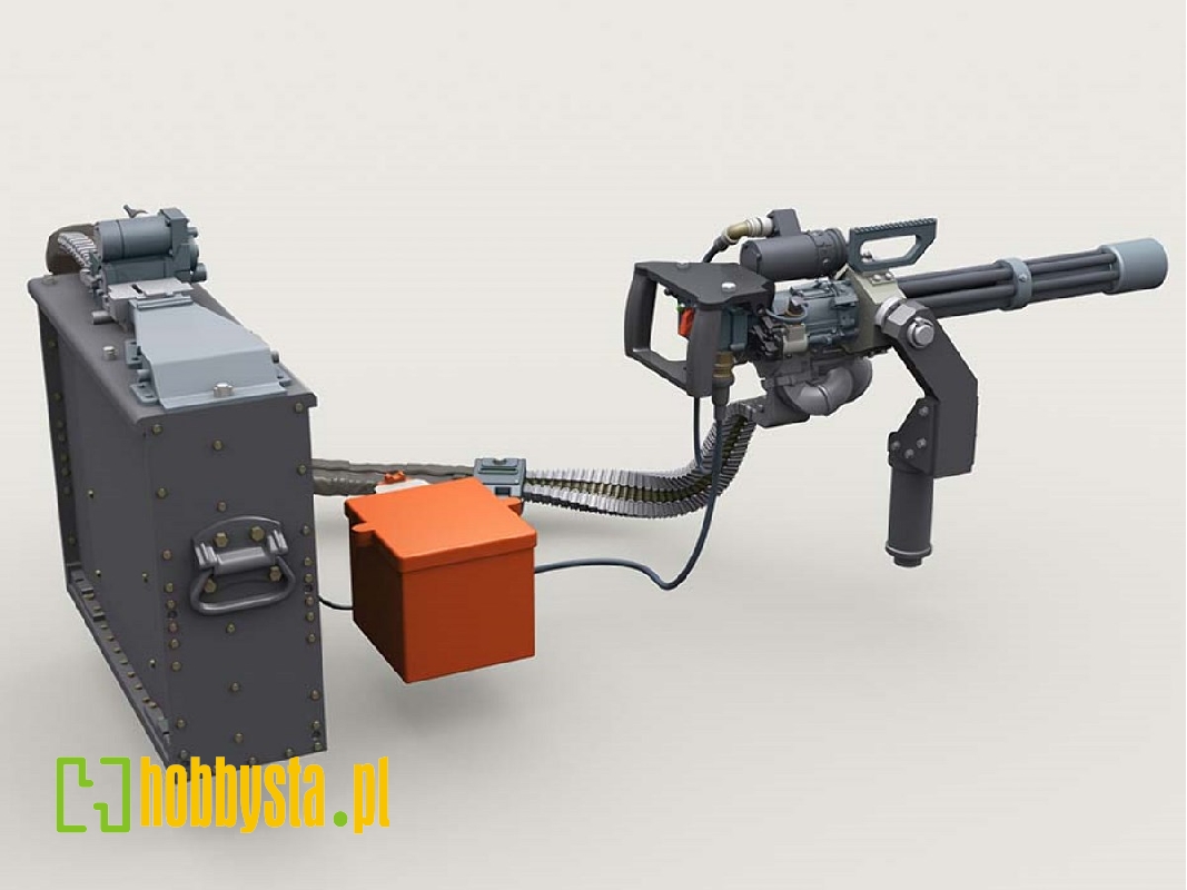 M134d Minigun Basic Set #2 W/3,000rd Ammo Box