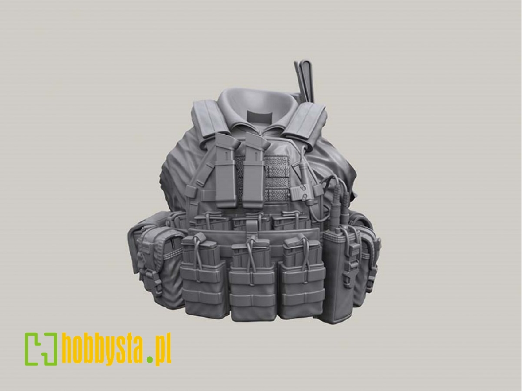 Us Navy Seal Scar Mk.20 Sniper Throwing An M18