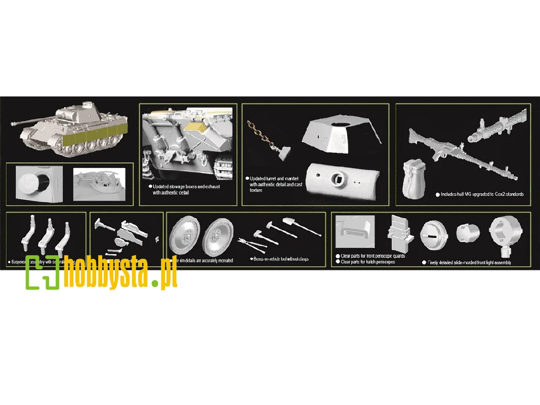 Sd.Kfz.171 Panther A - wczesna produkcja - Włochy 1943/44 - Premium Edition