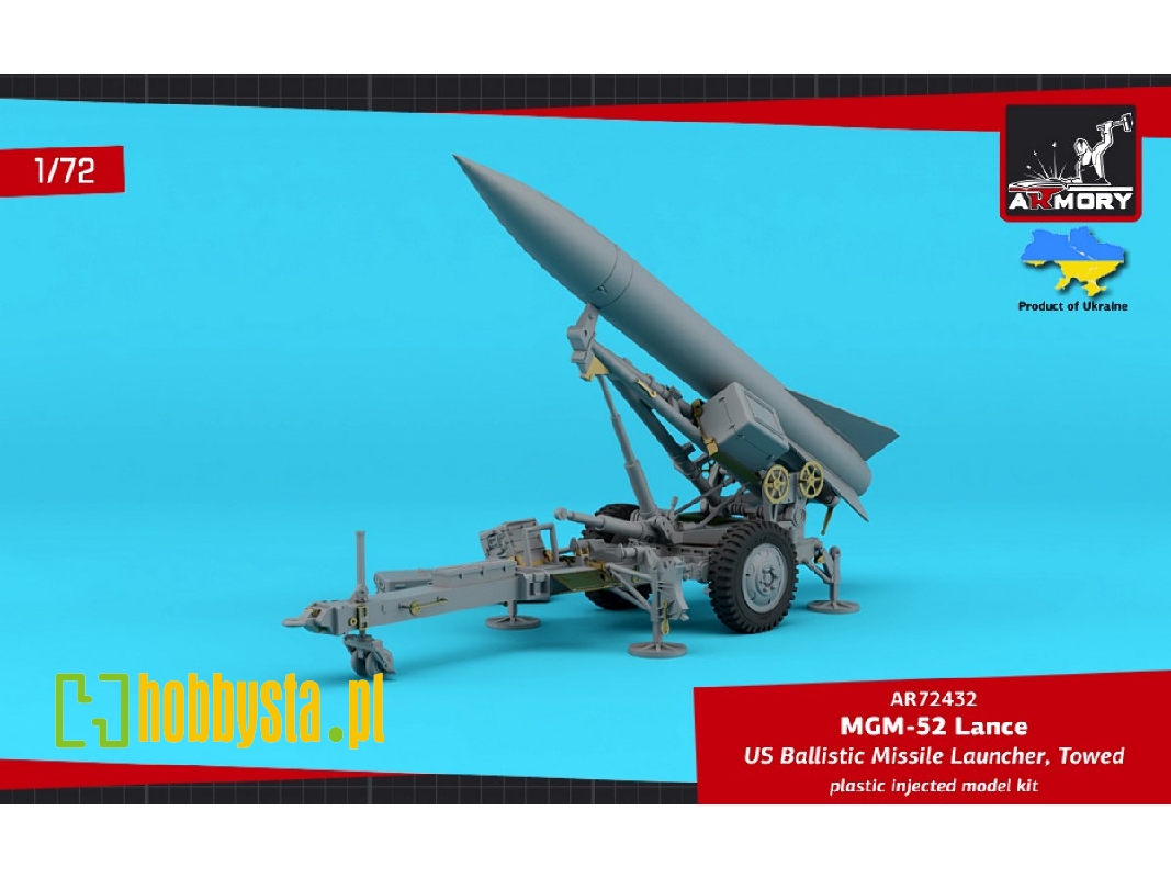 Mgm-52 Lance, Us Tactical Ballistic Surface-to-surface Missile Launcher ...