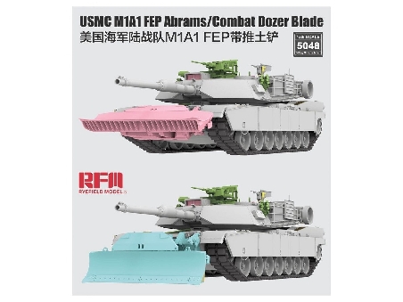 USMC M1A1 FEP Abrams z lemieszem