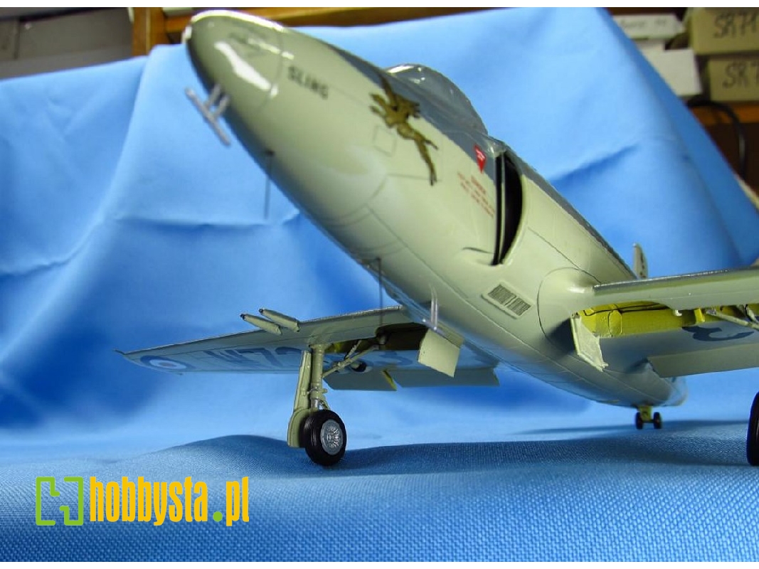 Supermarine Attacker Fb.2. - Landing Gears (Designed To Be Used With ...