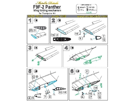 Grumman F9f-2 Panther - Wing Folding Mechanism (Designed To Be Used ...