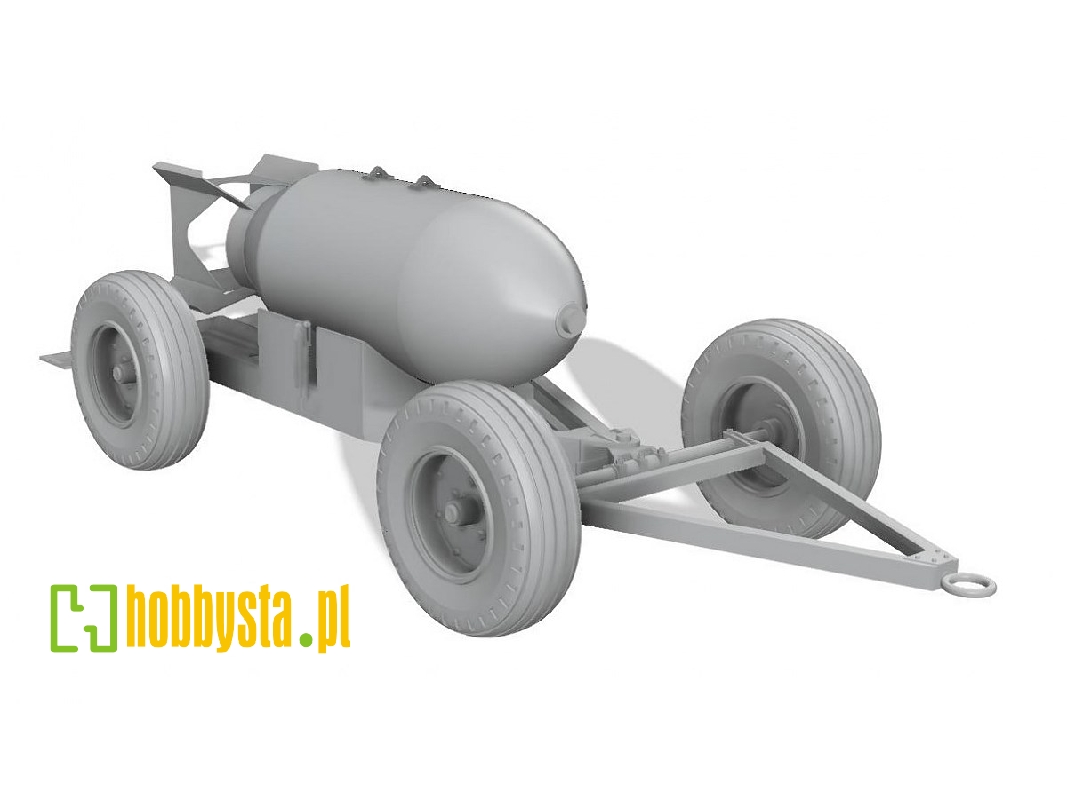 Us Army Bomb Trailer Mark 2 (2 Kits In The Box)