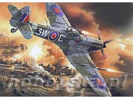 Spitfire Mk.XVI Fighter Great Aces Dutch Ace Bram van der Stok