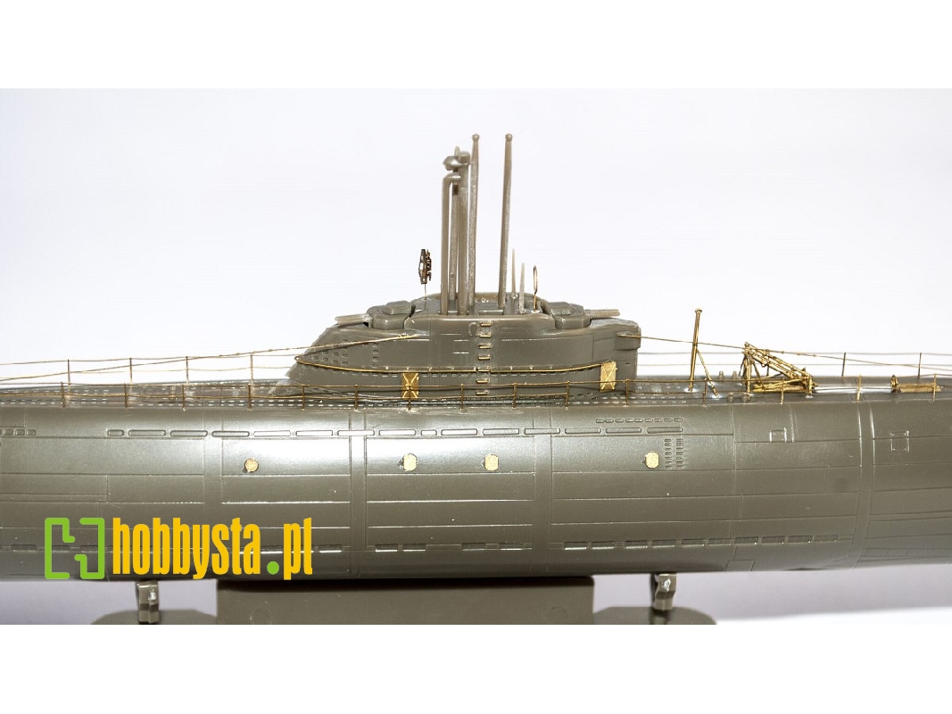 Photo-etched Conversion Kit For German Wwii Type Xxi Submarine Detail Setup