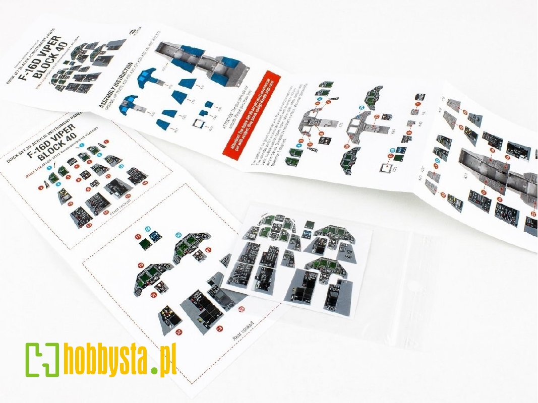 Lockheed-martin F-16d Viper Block 40 (For Academy Kit)