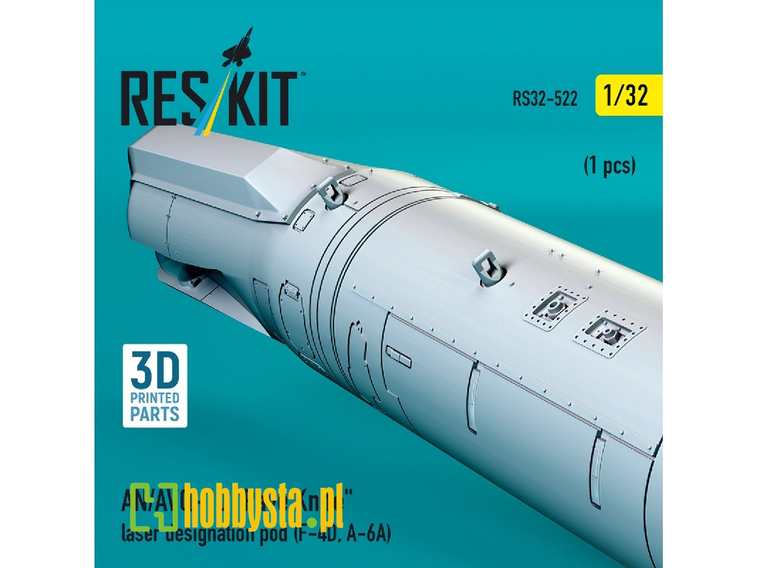 An/Avq-10 "pave Knife" Laser Designation Pod (1 Piece / 3d Printed)