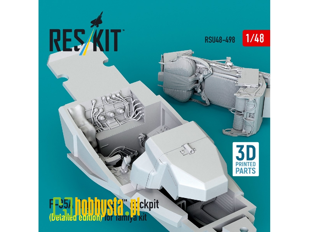 Lockheed Martin F-35 A Lightning Ii - 3d-printed Cockpit Detailed ...