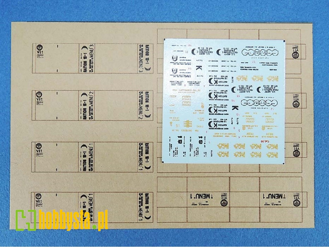 Sherman M4a3 Engine Deck Stowage Set