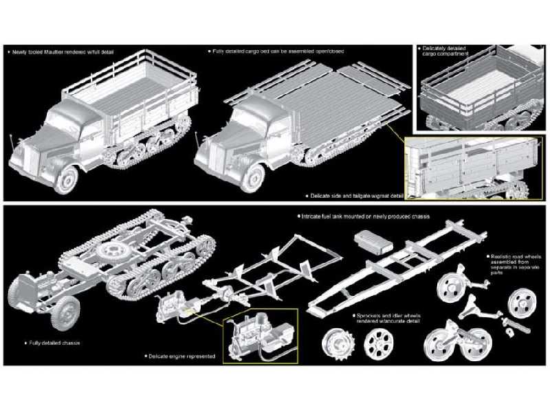 Sd.Kfz.3a Half-Track Truck Maultier