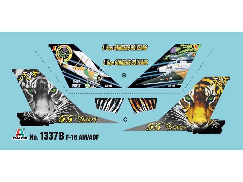 F-16 ADF/AM - Special colors