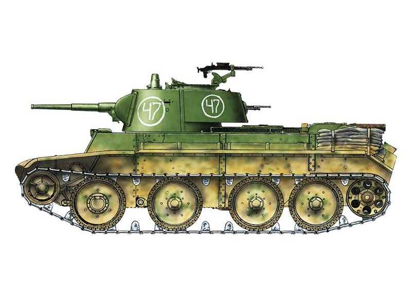BT-7M Russian light tank