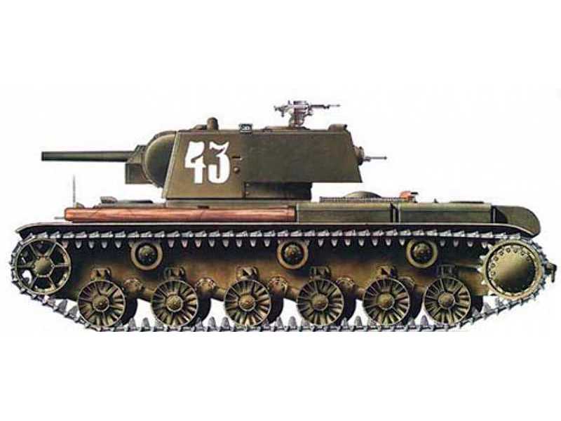 Russian heavy flamethrower tank KV-8
